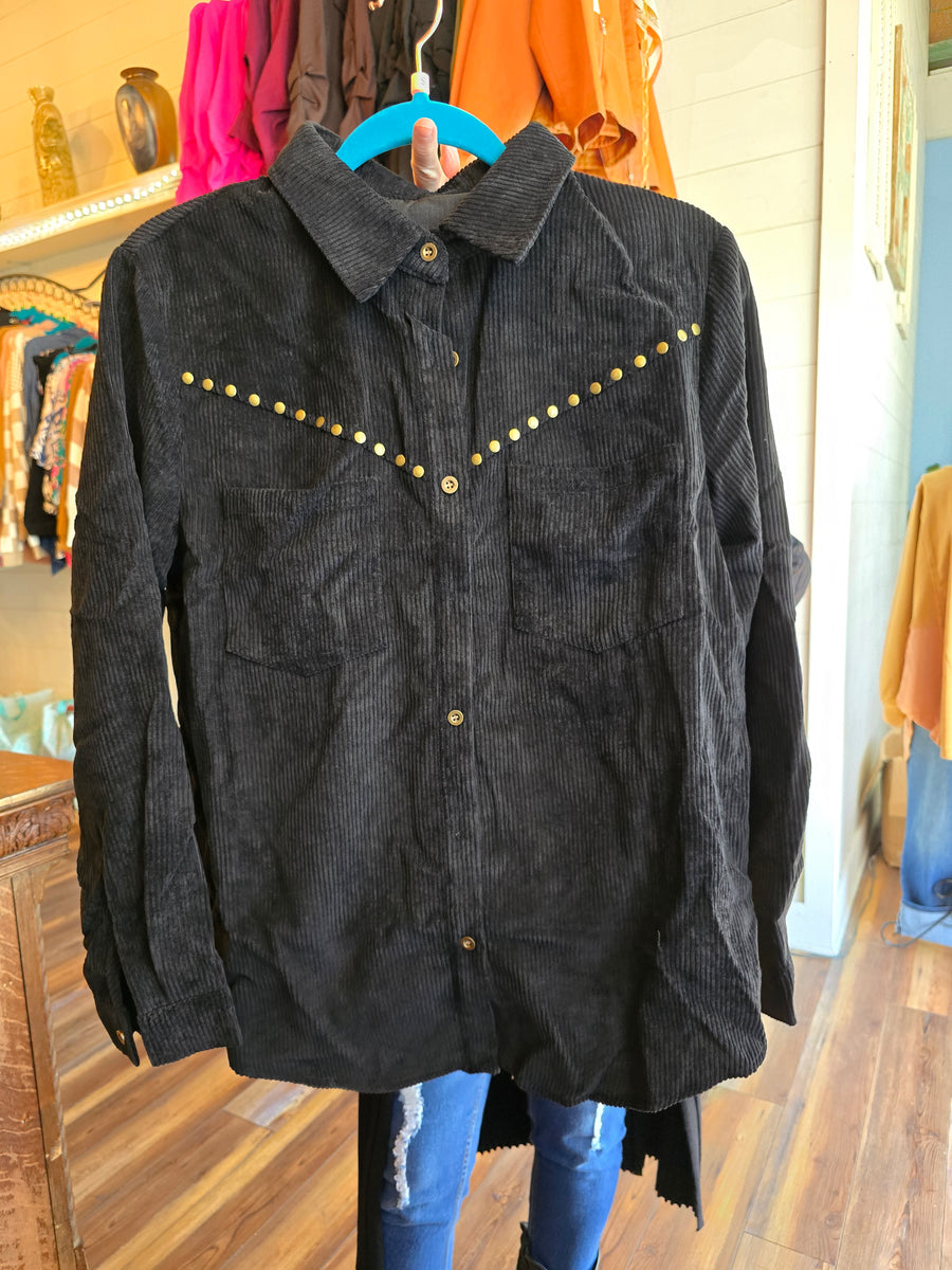 Cord Your Roy Button Down – TSR Boutique LLC